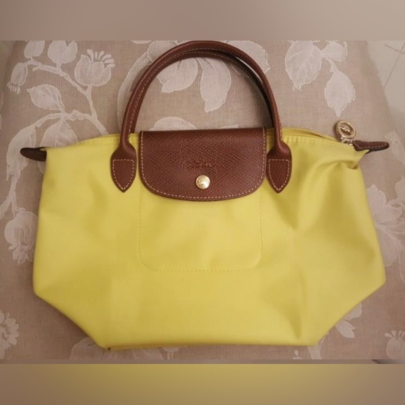 Longchamp | Bags | Longchamp Purse Le Pliage Original Curry Yellow ...